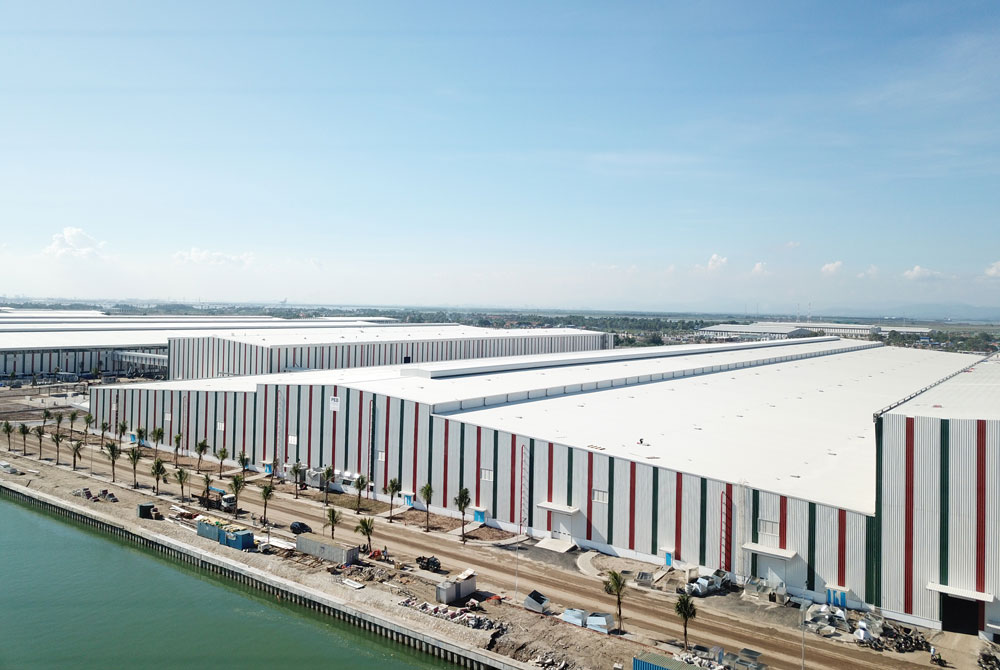 Pebsteel Constructs Pre-engineered Building & Steel structure for Vinfast